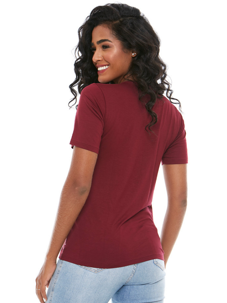Baby Look Imaculado Coração De Maria Pr12202 | Agape Moda